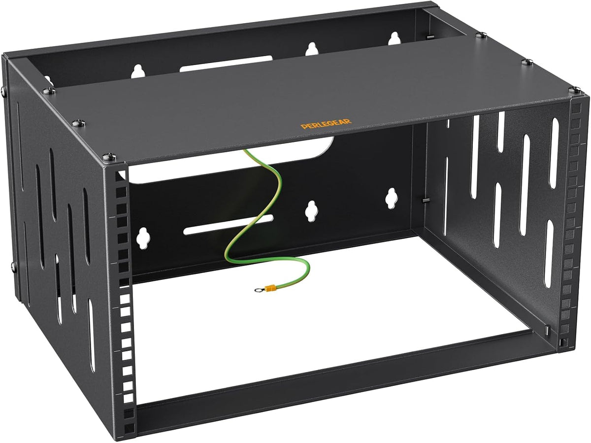 6U Open Frame Network Rack for 19″ Servers & AV Gear – Perlegear